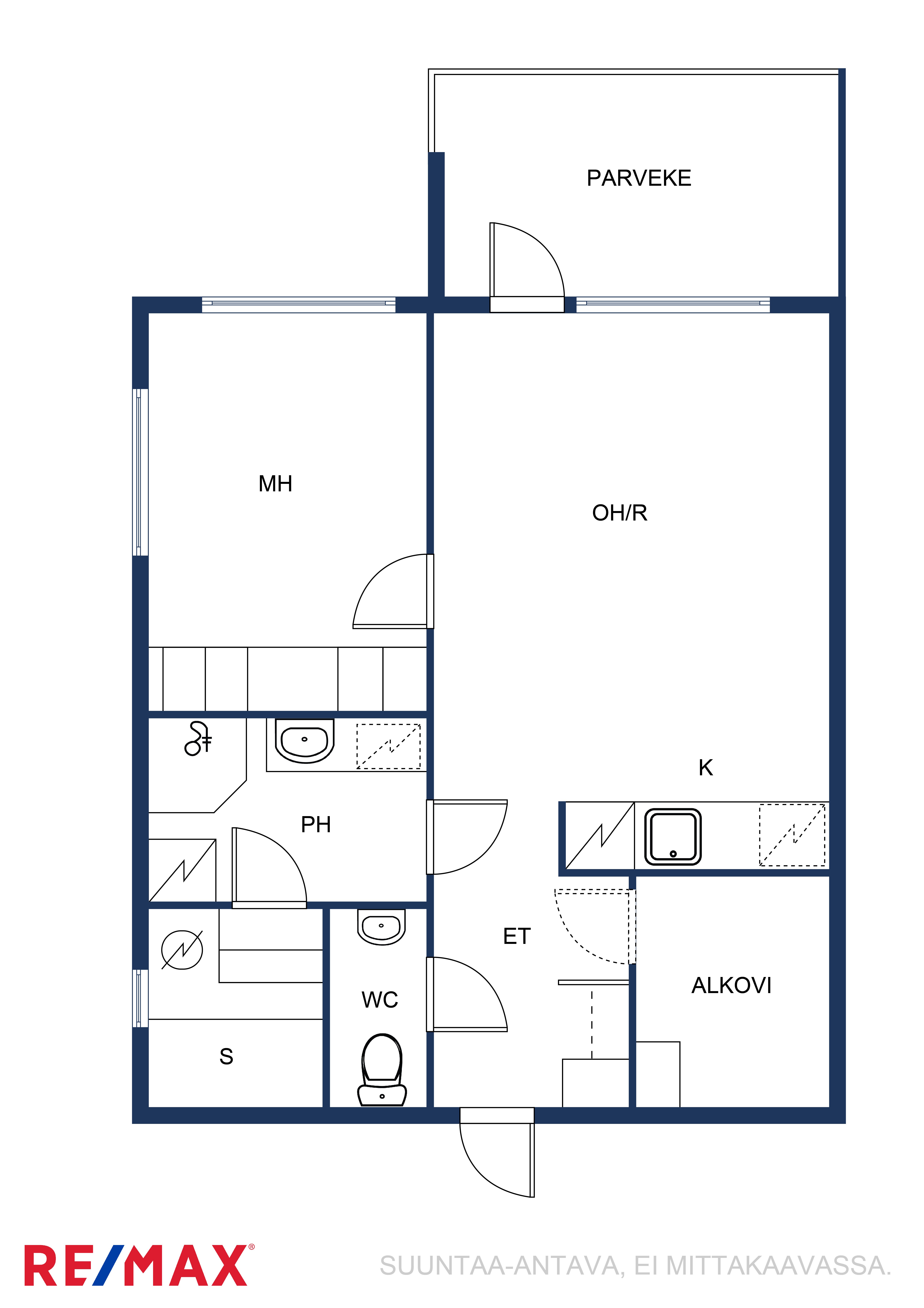 Myydään | Eskonkuja 4, Vierumäki 19120 | 2h+kt+alk+s+las.parv. | RE/MAX ...